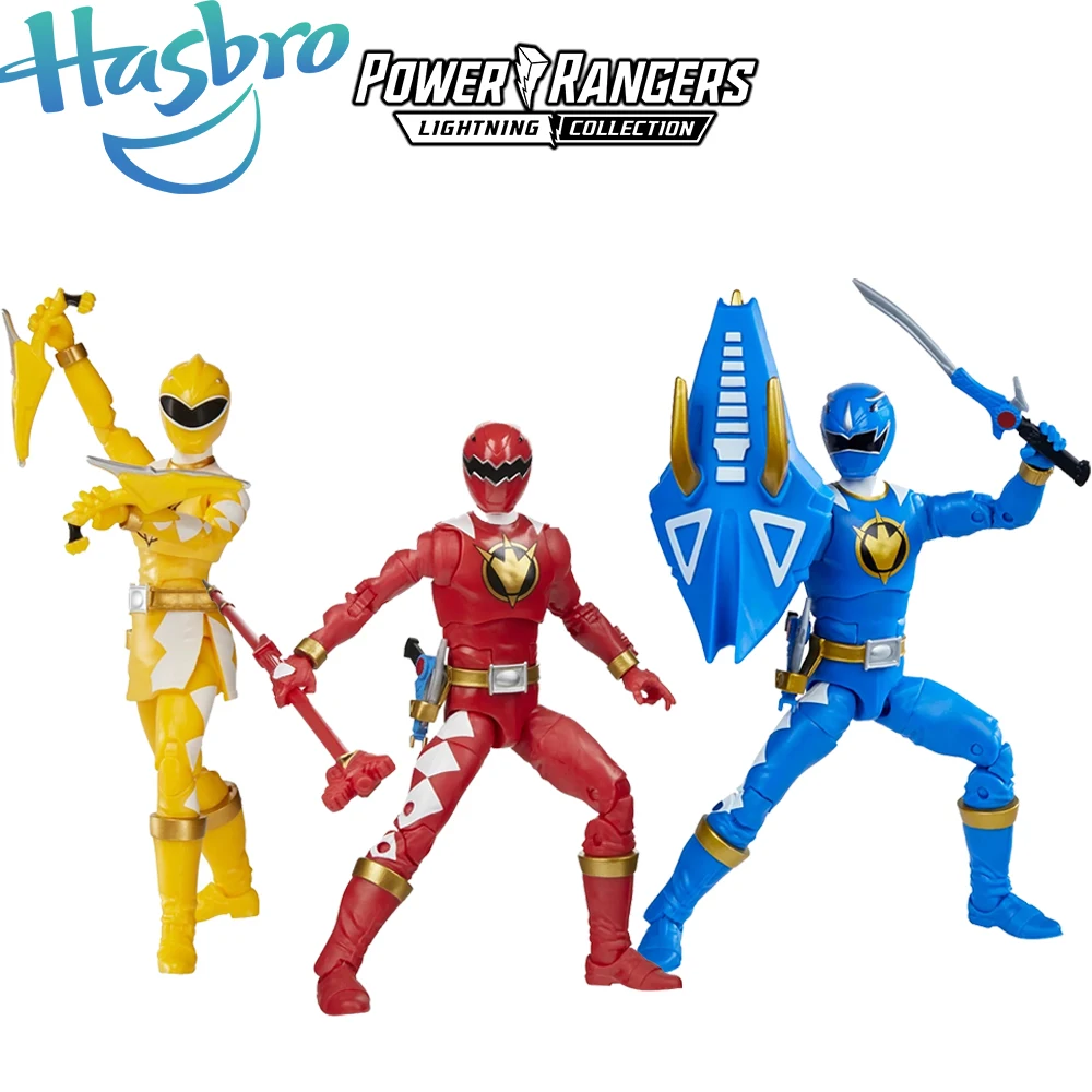 Hasbro-Power-Rangers-Lightning-Collection-Dino-Thunder-rojo-azul ...