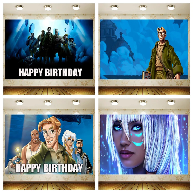 Atlantis-das-verlorene-Reich-Hintergrund-Kinder-Geburtstag-liefert-M ...