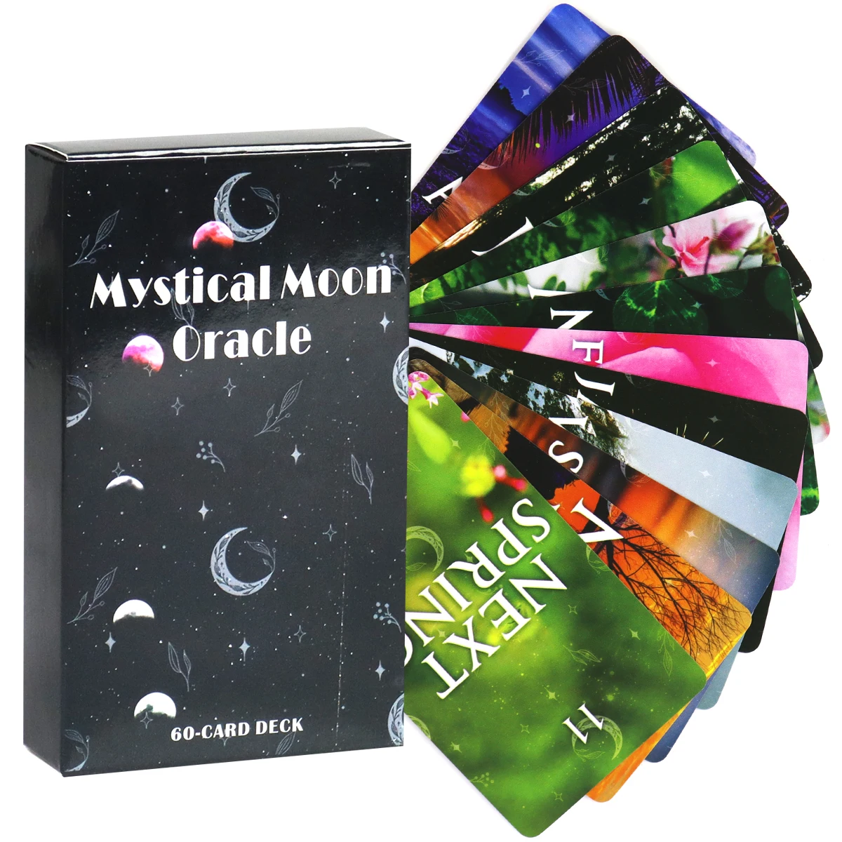 Mystical-Moon-Oracle-Cards-Deck-Original-Tarot-Deck-Games-Oracle-Deck ...