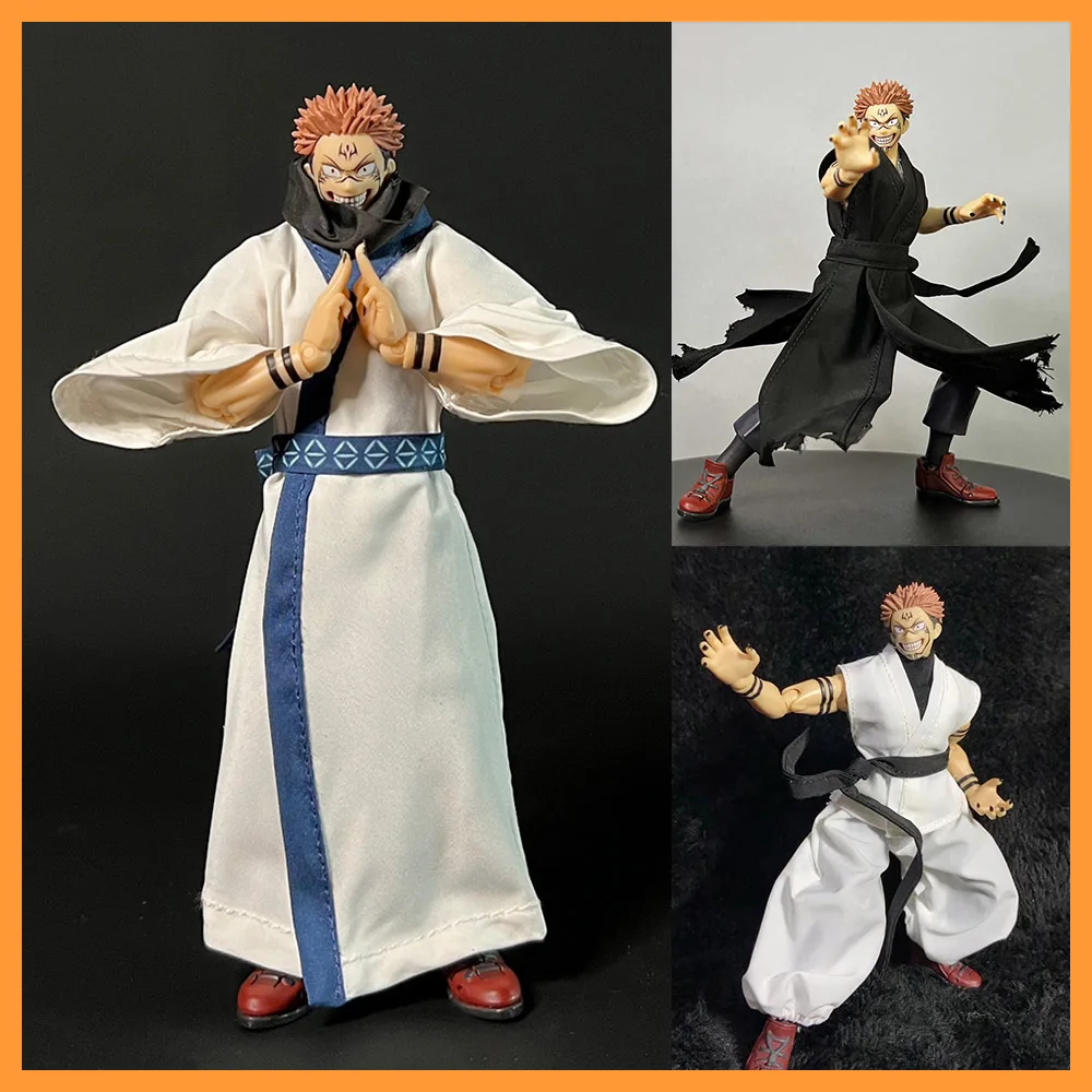 Bandai-Shf-Jujutsu-Kaisen-Ryomen-Sukuna-Combat-Uniform-White-Long-Robes ...