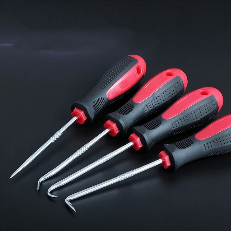 4Pcs-Set-Car-Long-Pick-and-Hook-Gasket-Puller-Tools-Removing-Repair ...