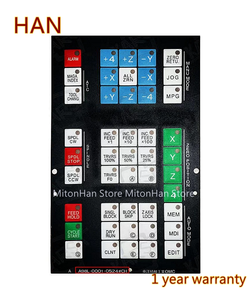 Brand-New-For-A98L-0001-0524-CH-Membrane-Keyboard-Film-A98L-0001-0524 ...