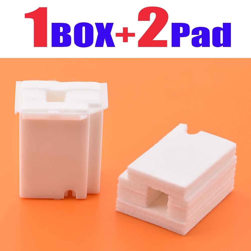 2-Pad-with-Box-Waste-Ink-Box-Pad-Sponge-Absorber-for-EPSON-L1110-L3101 ...