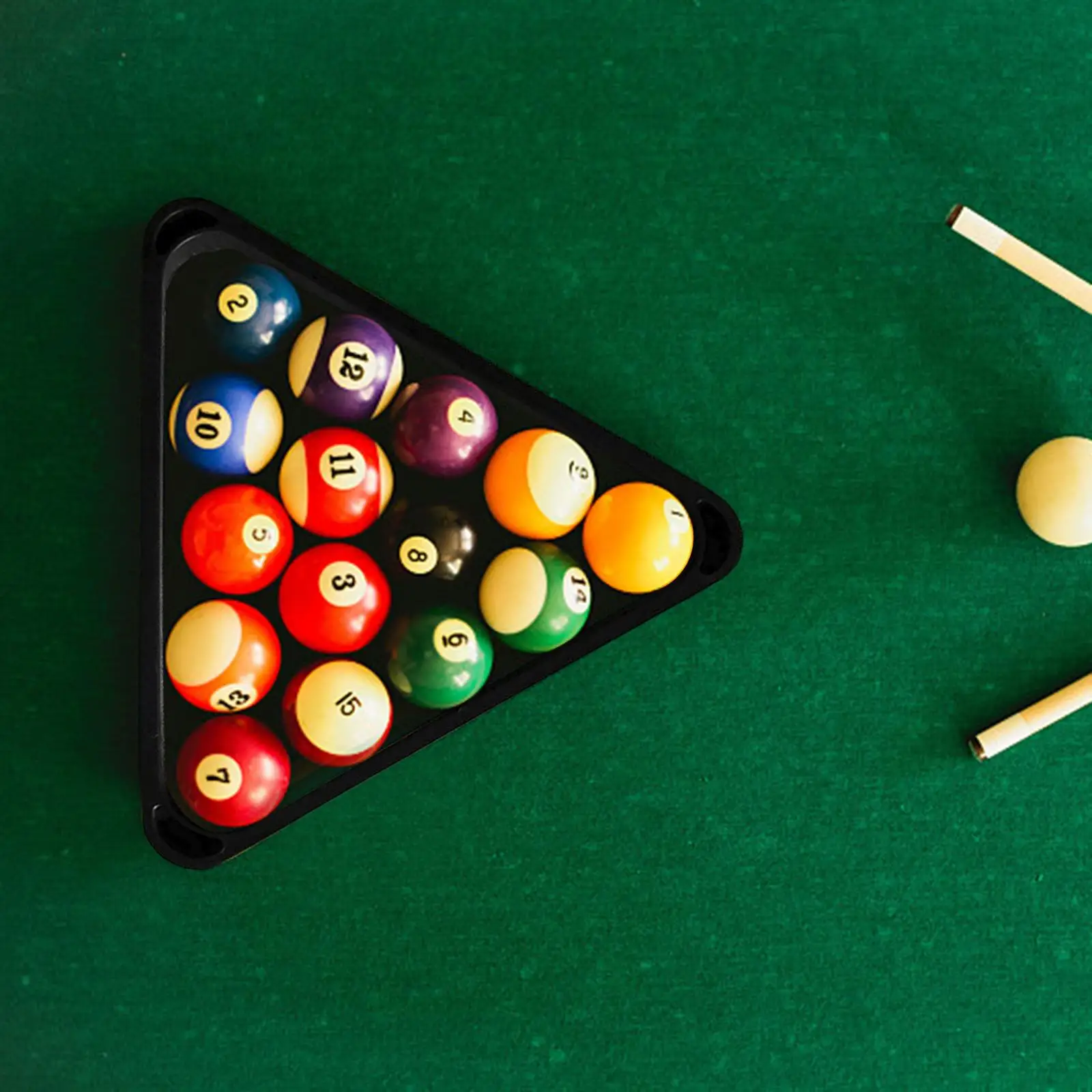 Pool Table Balls Set Up
