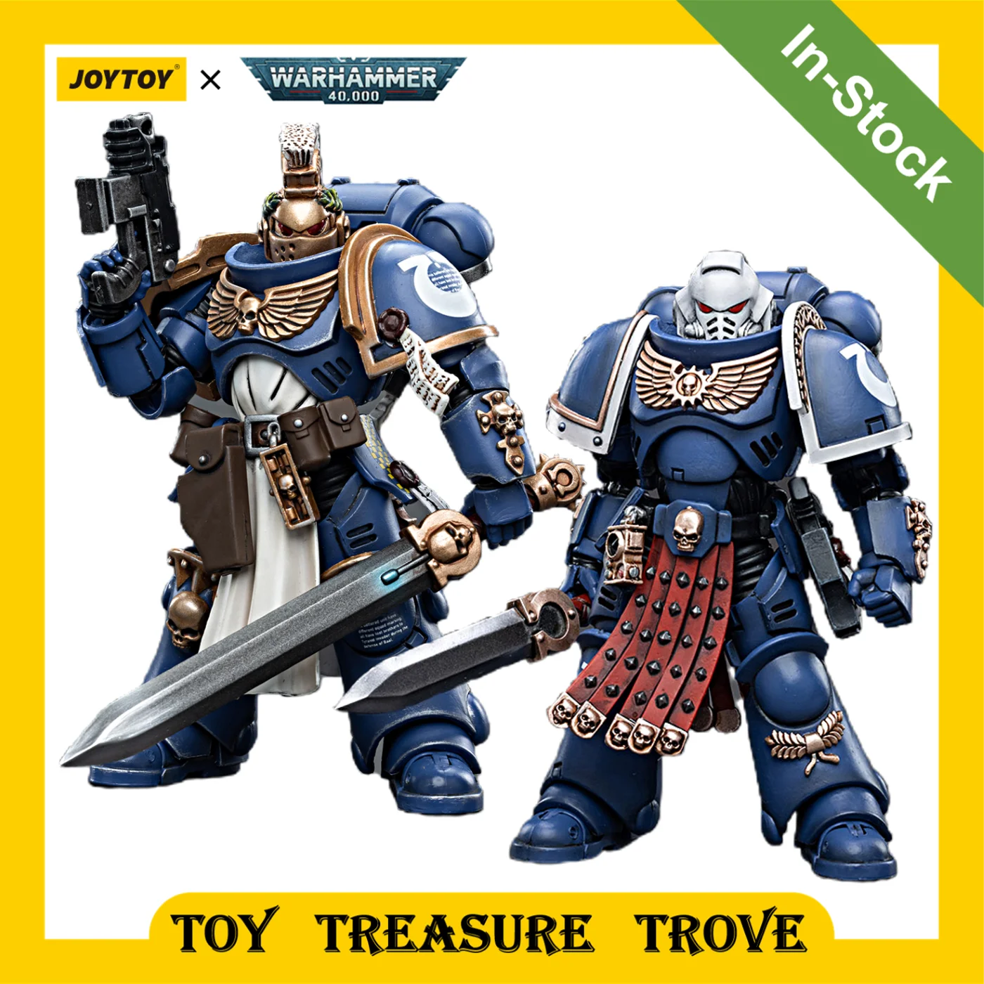 JOYTOY Warhammer 40k figura de acción ultramarinos Primaris Company ...