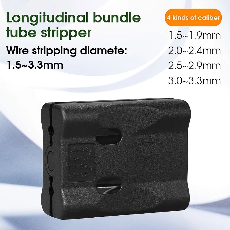 1.5 3.3mm FTTH Fiber Optic Tool Longitudinal Buffer Tube Stripper Cable ...