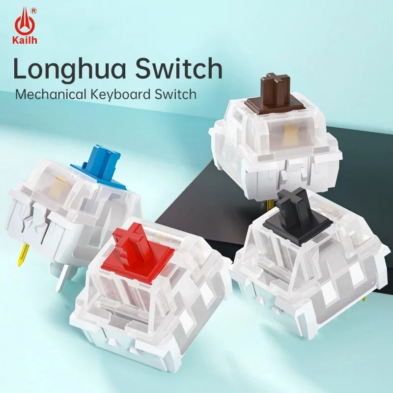 Kailh-Longhua-Keyboard-Switch-Office-3Pins-Mechanical-Switches-Keyboard ...