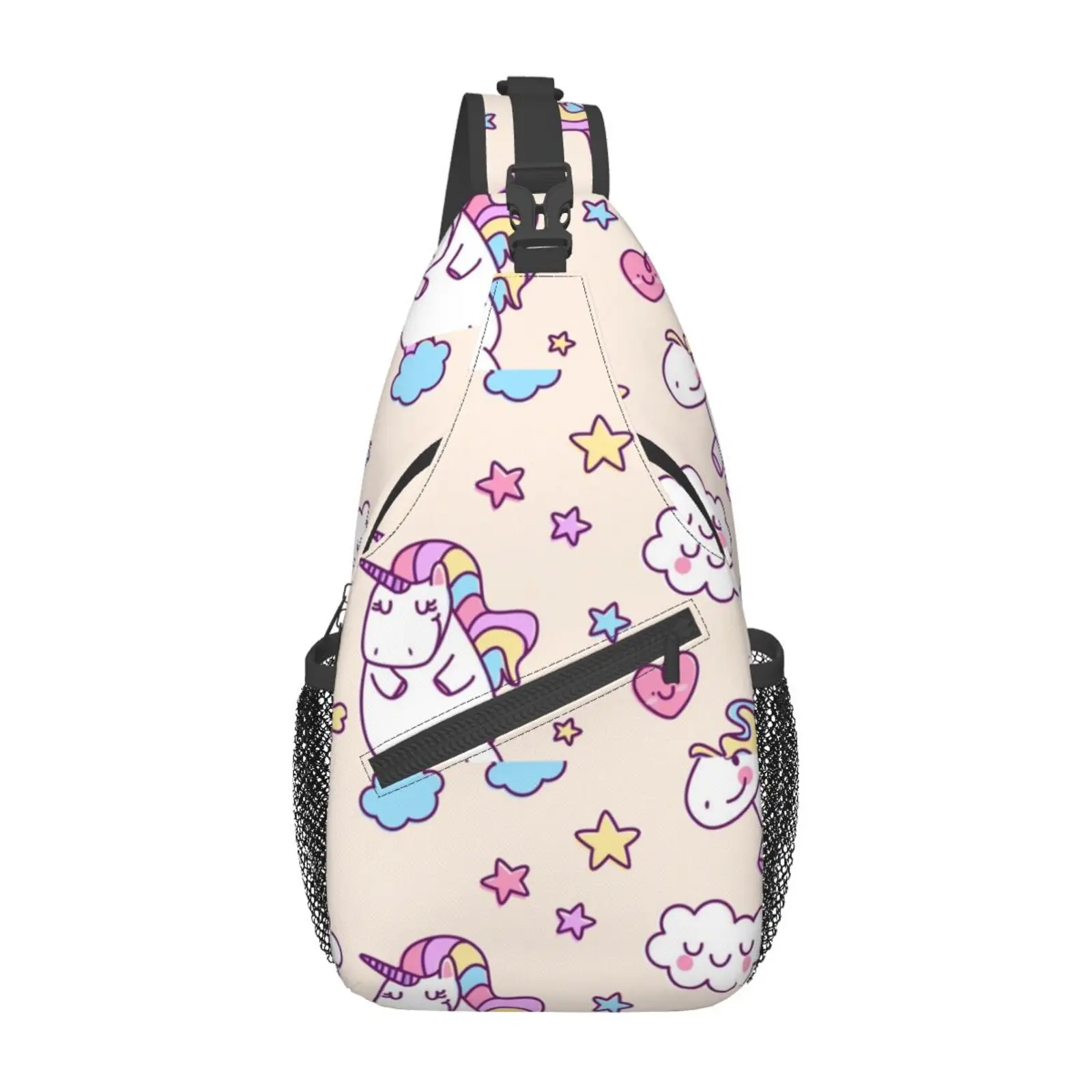 Unicorn-Magic-Sling-Backpack-Cross-Chest-Bag-Small-Hiking-Daypack ...