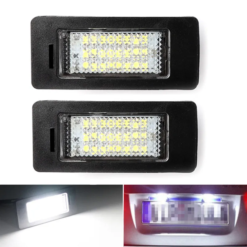 2x For BMW E39 E60 License Plate Light 6000k White No Error Led Number ...