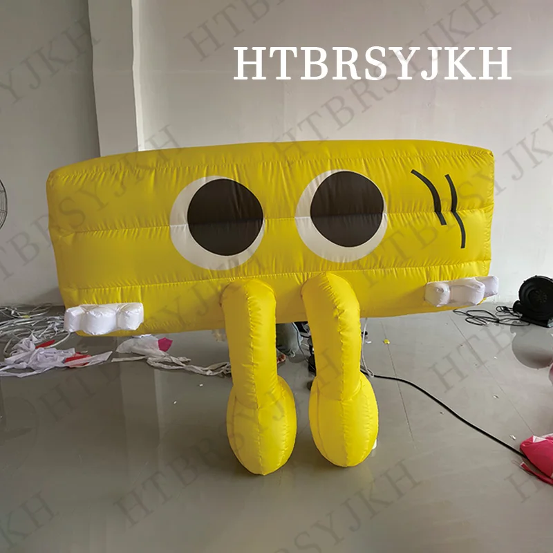 Inflatable-cartoon-yellow-square-doll-Rectangular-doll-yellow-can-be ...