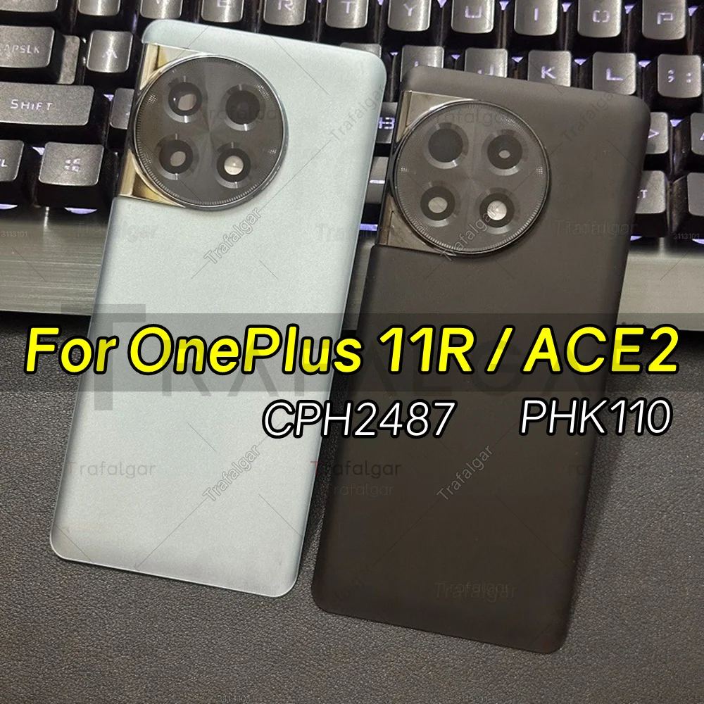 Glass Battery Back Cover For Oneplus 11R ACE2 5G CPH2487 PHK110 Rear ...