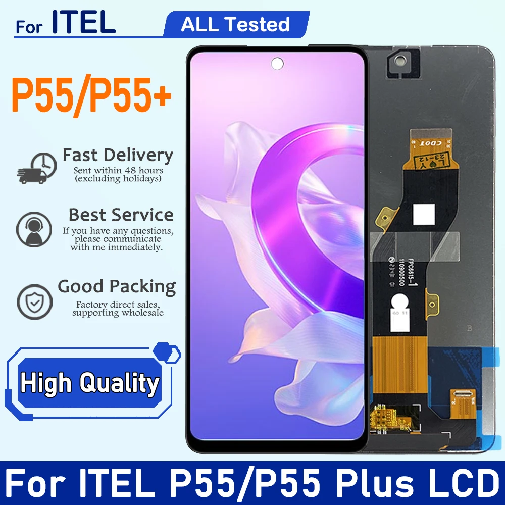 6-6-For-Itel-P55-Plus-P55-P663L-P663LN-P55-A666L-LCD-Display-Touch ...