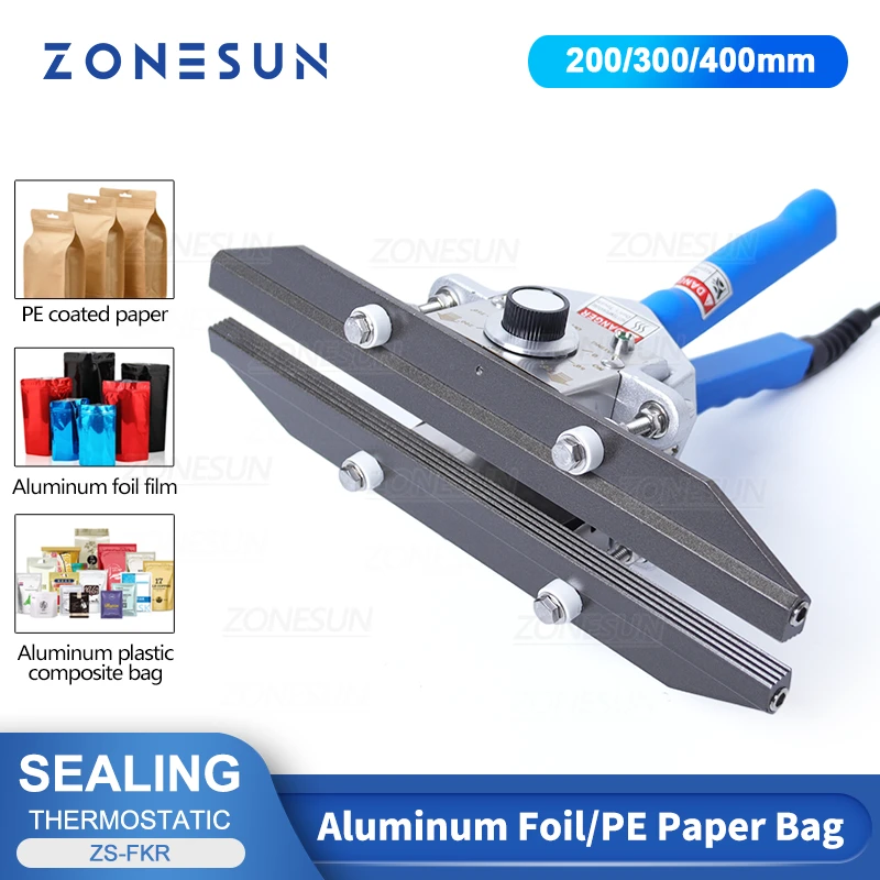 Zonesun Sealing Machine Constant Heat Handheld Sealer Sealing Machine ...