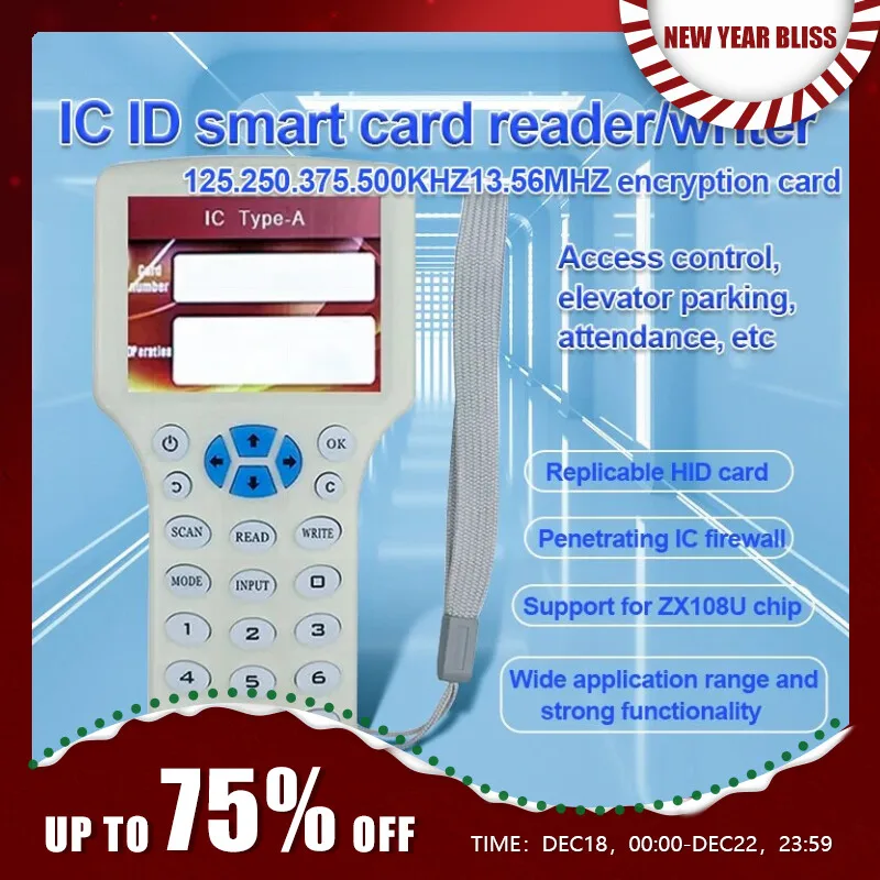 RFID-Reader-125Khz-13-56Mhz-Smart-Card-Writer-ID-Full-Frequency-IC ...