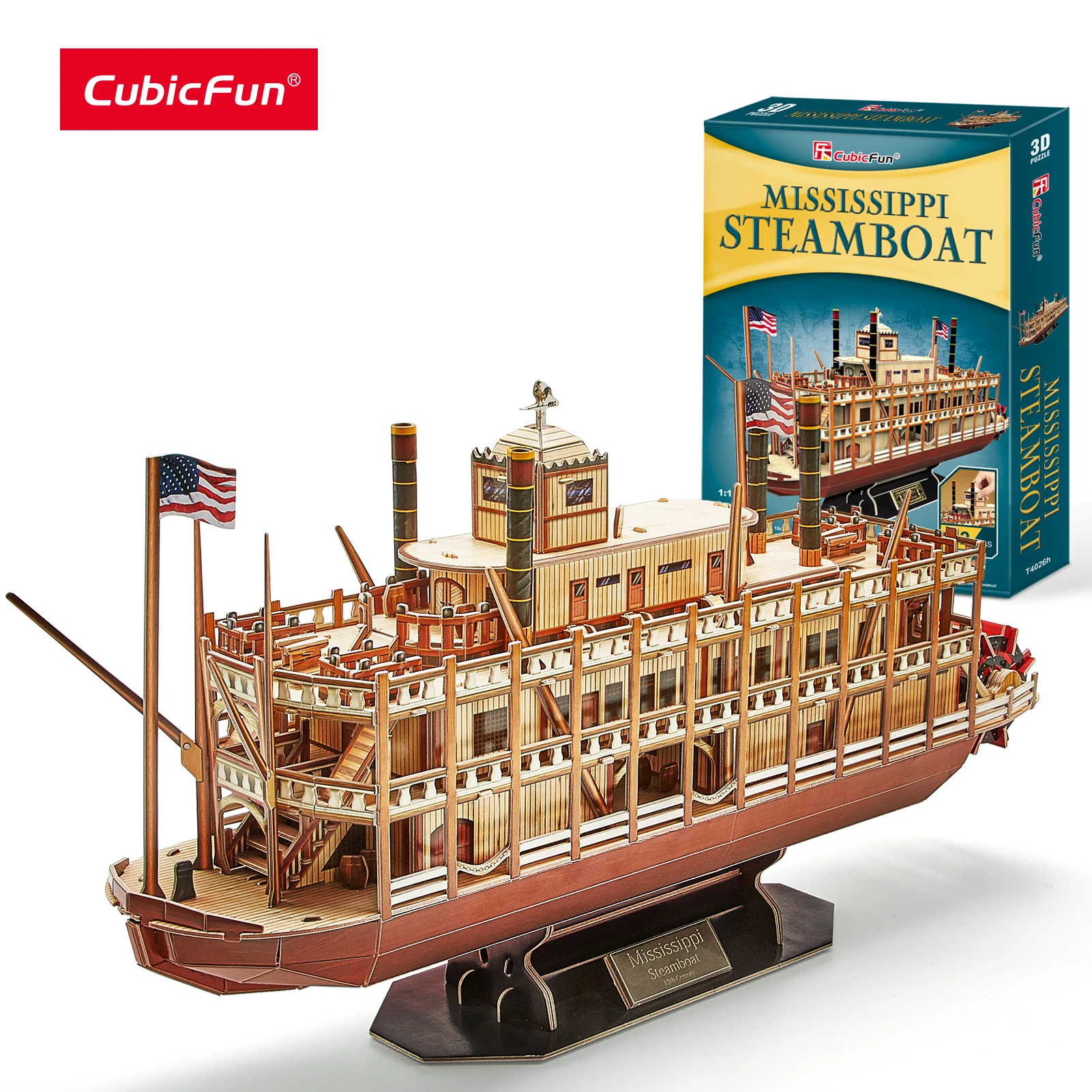 CubicFun 3D Puzzle Vessel Ship Models Toys Building Kits 142 Pcs US ...