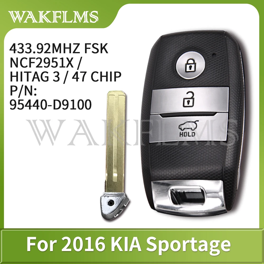 Keyless-Go-Smart-Remote-Car-Key-Fob-433MHz-ID47-For-2016-2017-KIA ...
