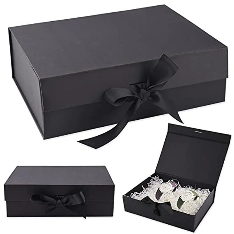 Premium-Magnetic-Gift-Box-with-Ribbon-Rectangle-Gift-Box-with-Lid-for ...