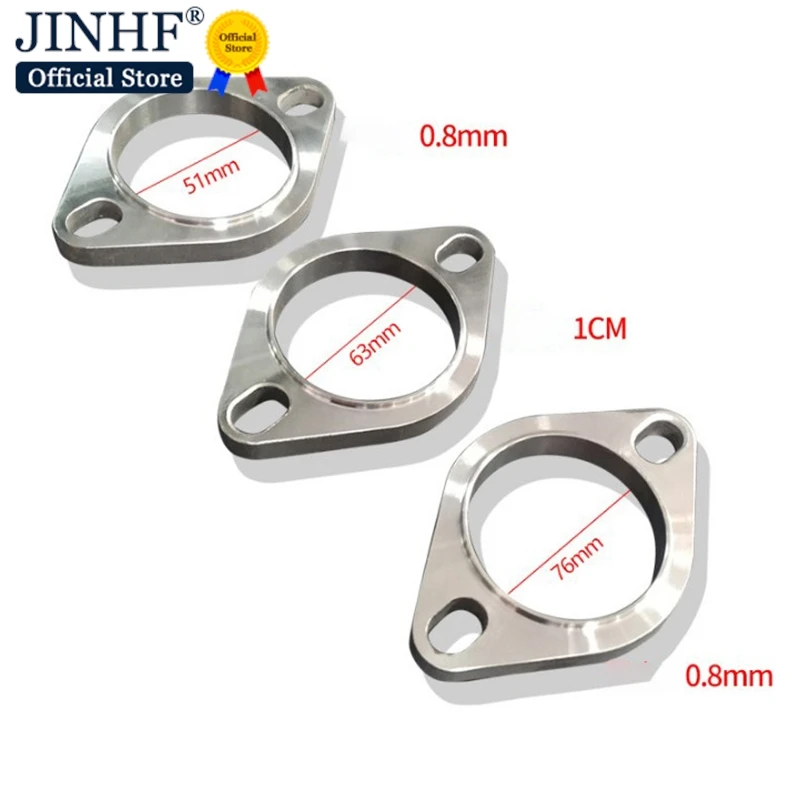 1pc-Accessories-Universal-Stainless-Steel-Exhaust-Muffler-Flange ...