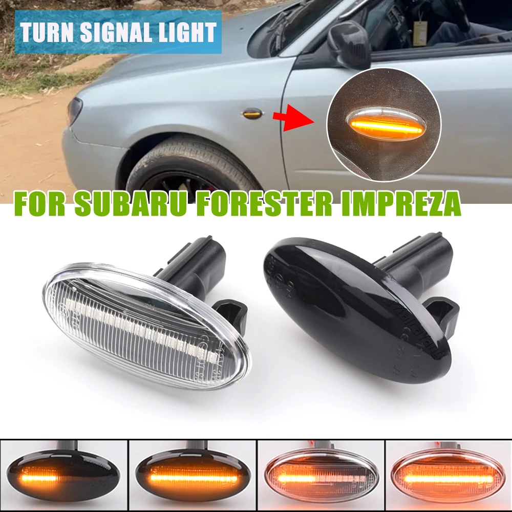 Dynamic LED Turn Signal Lights Sequential Flashing Side Marker Lamp For ...