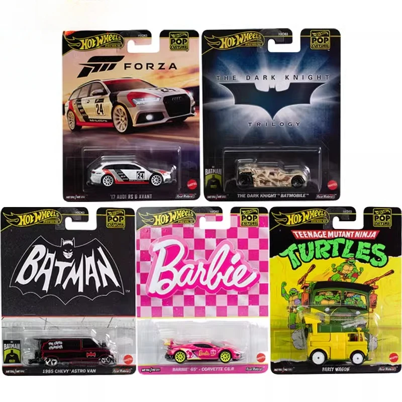 Official Hot Wheels Premium Car Pop Culture Boys Toys 1:64 Diecast ...