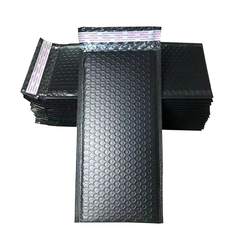 Black Long Bubble Bags Plastic Express Bags Logistics Transportation ...