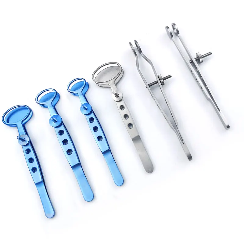 Ophthalmic Tweezer Chalazion Forceps Stainless Steel/ Titanium Small ...