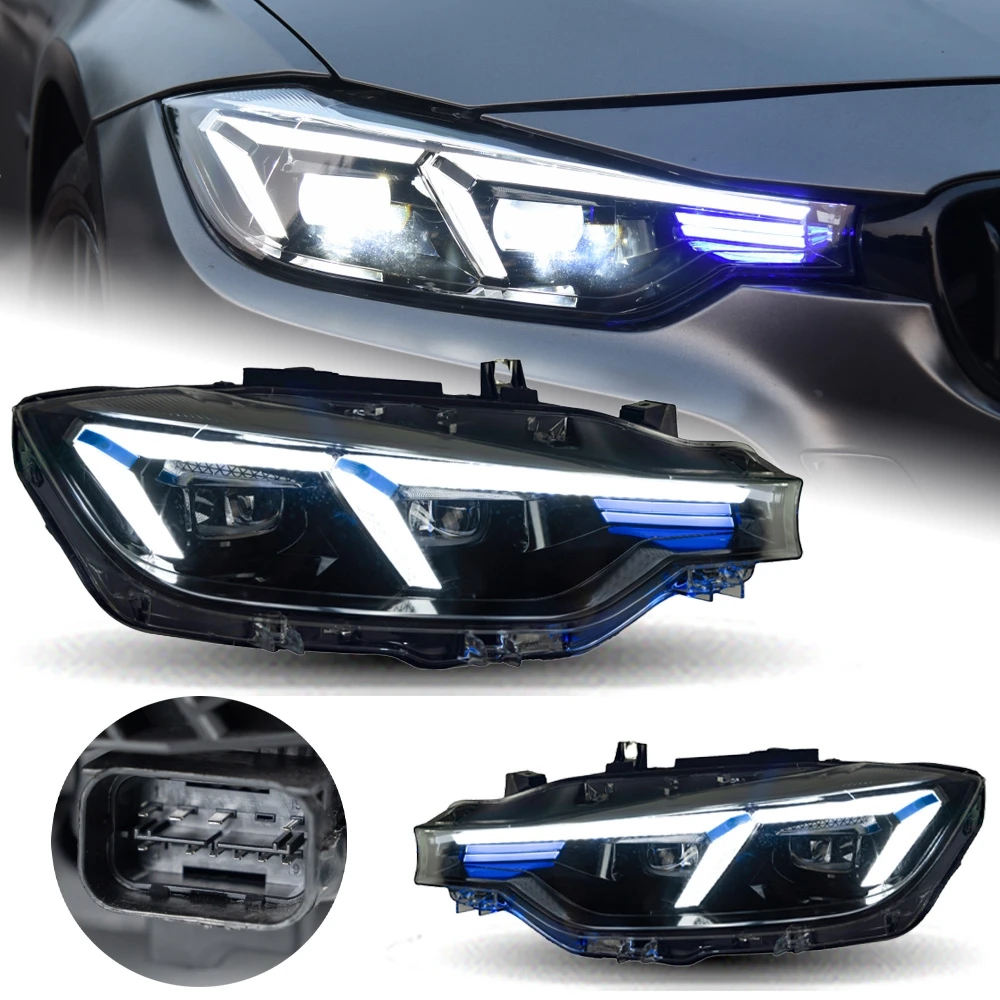Headlights-For-BMW-3-Series-F30-F31-F35-320i-325-LED-2013-2018-Head ...