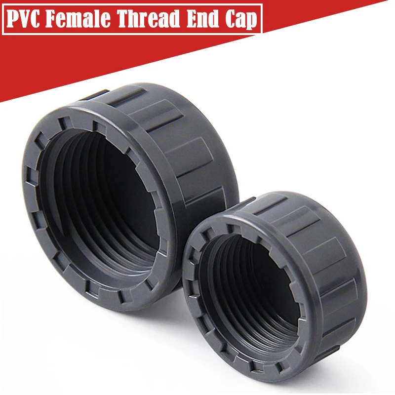 5Pcs-Lot-Gray-1-2-2-Female-Thread-PVC-End-Cap-Garden-Watering-Pipe ...