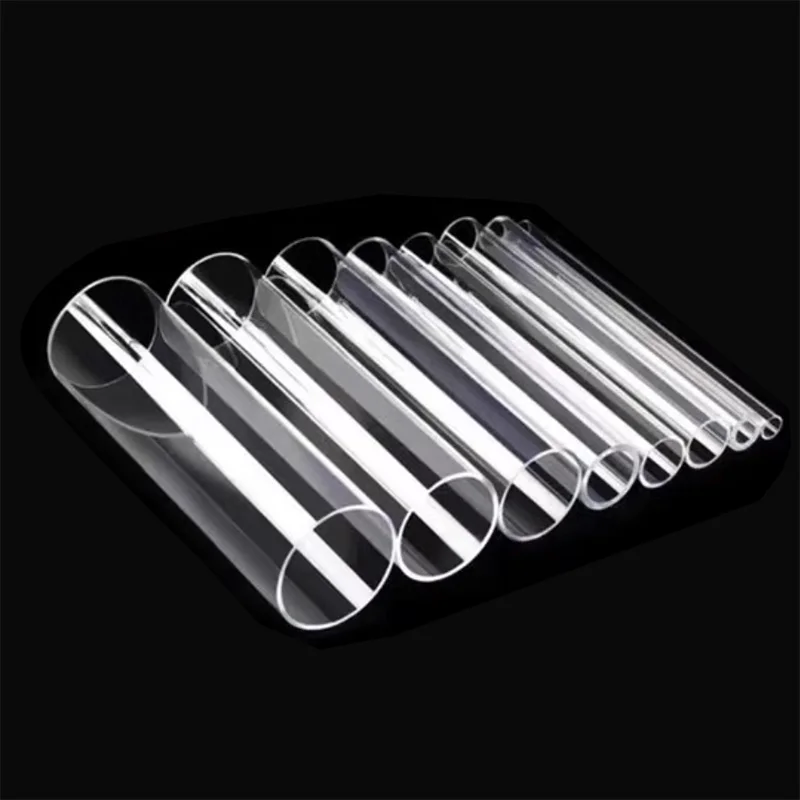 OD X ID X Length Transparent Clear Acrylic Tube Pipe Aquarium Fish Tank ...