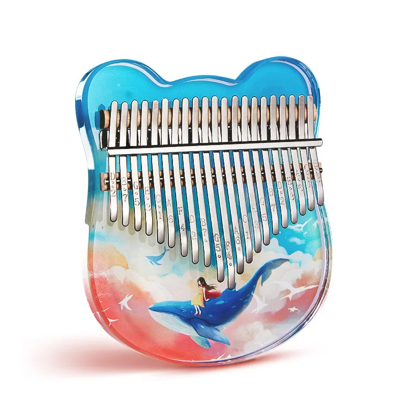 Kalimba-17-Key-21-key-Thumb-Piano-Acrylic-Crystal-Epoxy-Resin-Finger ...