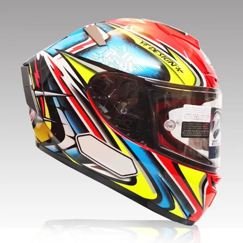 Full Face Motorcycle helmet X14 red daijiro Riding Motocross Racing ...