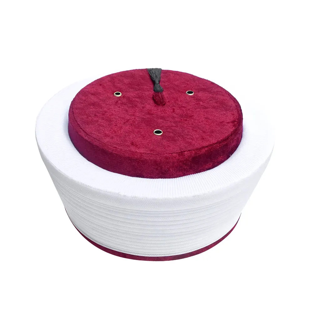 Imam Turban Imam Hat Cap Plain Fez Red Pecinya Islam Kaaba Imamah ...