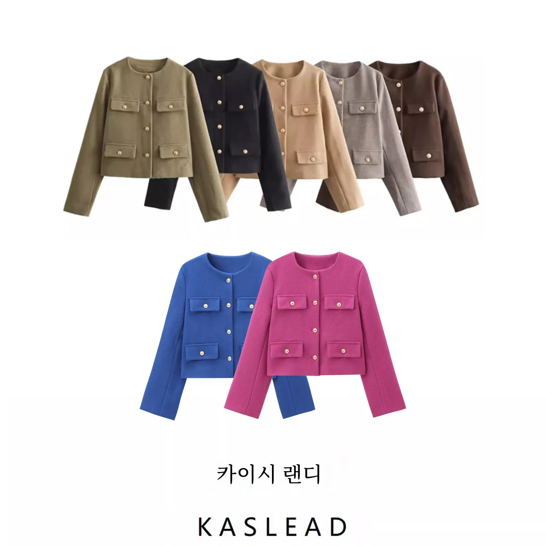 Kaslead-New-Arrival-Women-s-Clothing-Fashion-Sle-Fashion-Button ...