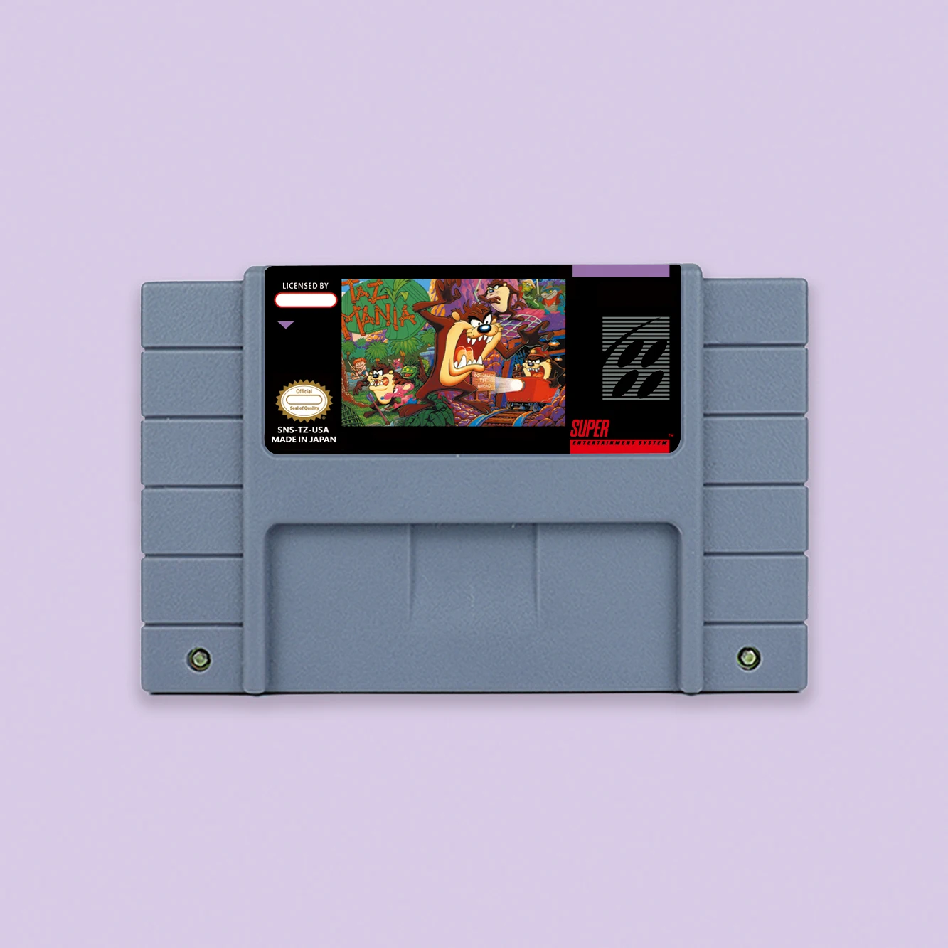 Taz-Mania-Action-game-for-SNES-16-bit-Single-Card-USA-NTSC-EUR-PAL ...
