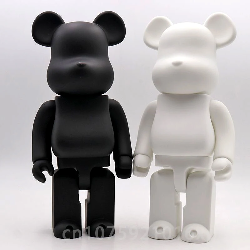 Bearbrick-400-Bear-brick-Quality-Black-White-Bearbrick-DIY-Assembly ...