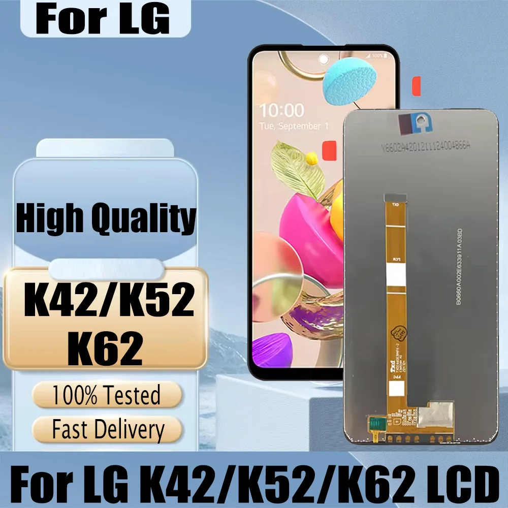 Pantalla LCD Original para LG K42 K52 K62, montaje de digitalizador con ...
