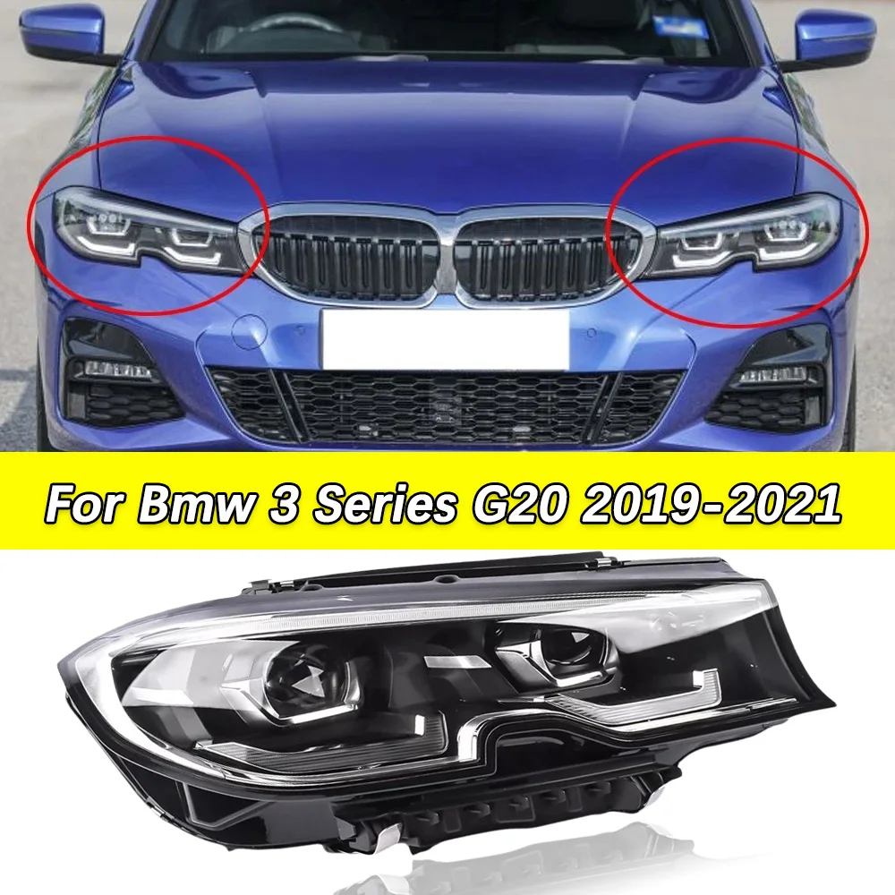 Full Led 12V Front Lights For Bmw 3 Series G20 G21 M3 320I 330I 2019 ...