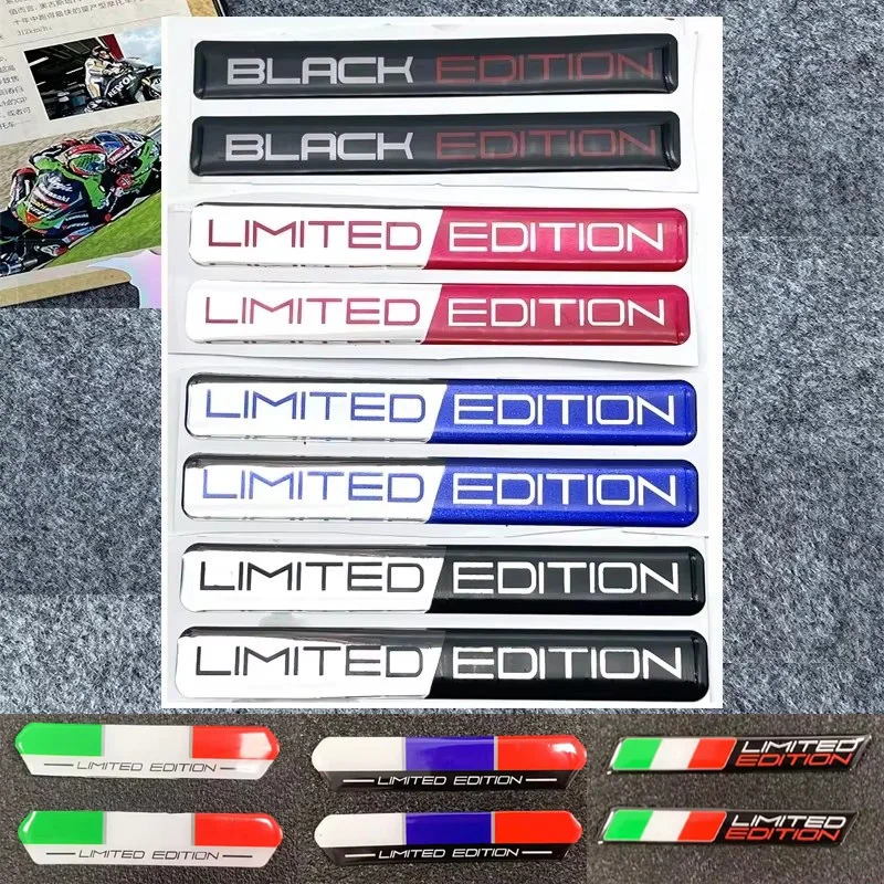 Limited Edition Logo 3D Adhesive Sticker Waterproof And Sunscreen ...