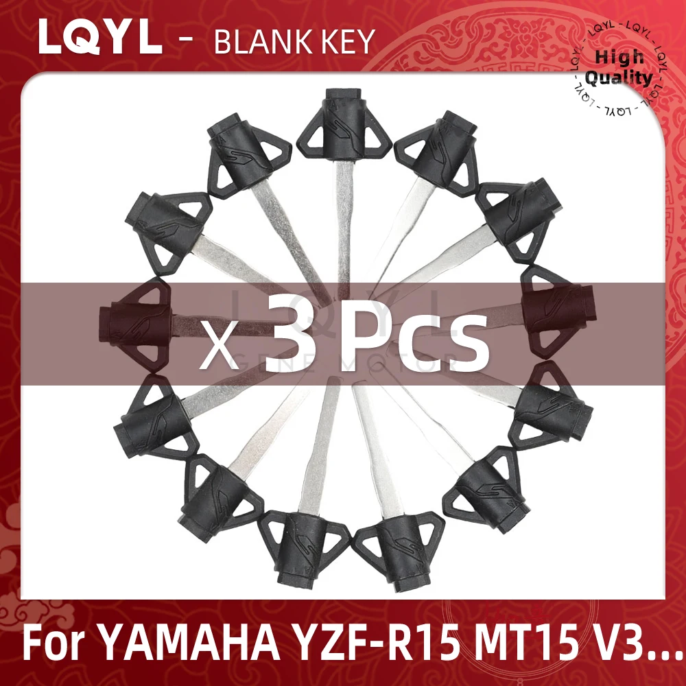 3Pcs-Blank-Key-Motorcycle-Left-Right-Groove-Magnetic-Keys-For-YAMAHA ...