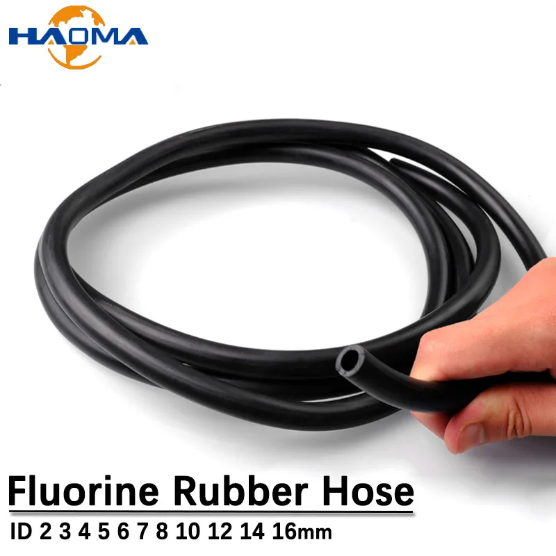 1M-Black-Fluorine-Rubber-Hose-FKM-Tube-Acid-base-Heat-Oil-Resistant ...