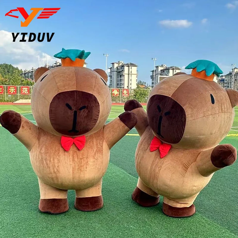 Traje-infl-vel-do-Cosplay-dos-desenhos-animados-animal-mascote-capivara ...