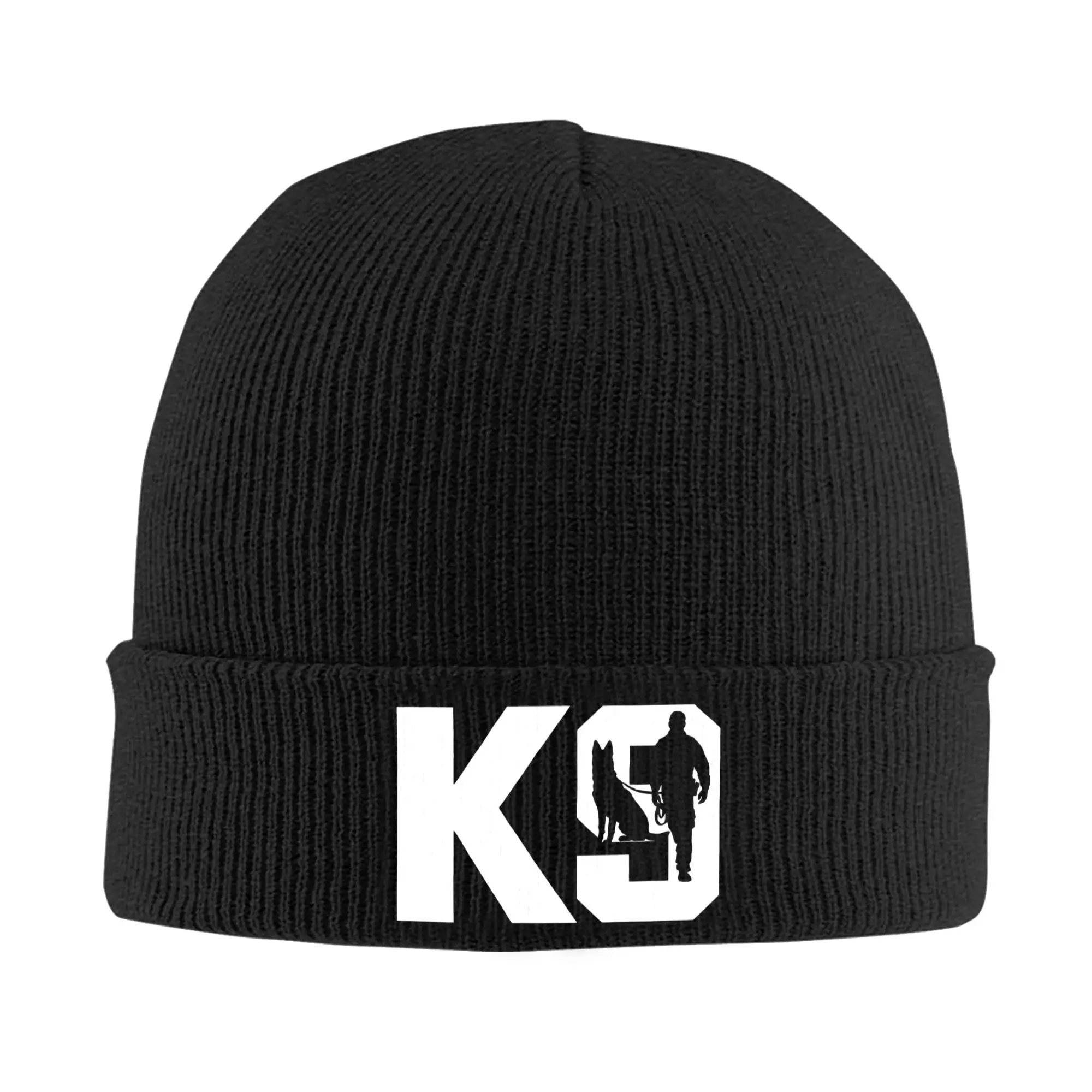 K9-Unit-Malinois-Team Handler Knitted Caps Women Men Skullies Beanies ...