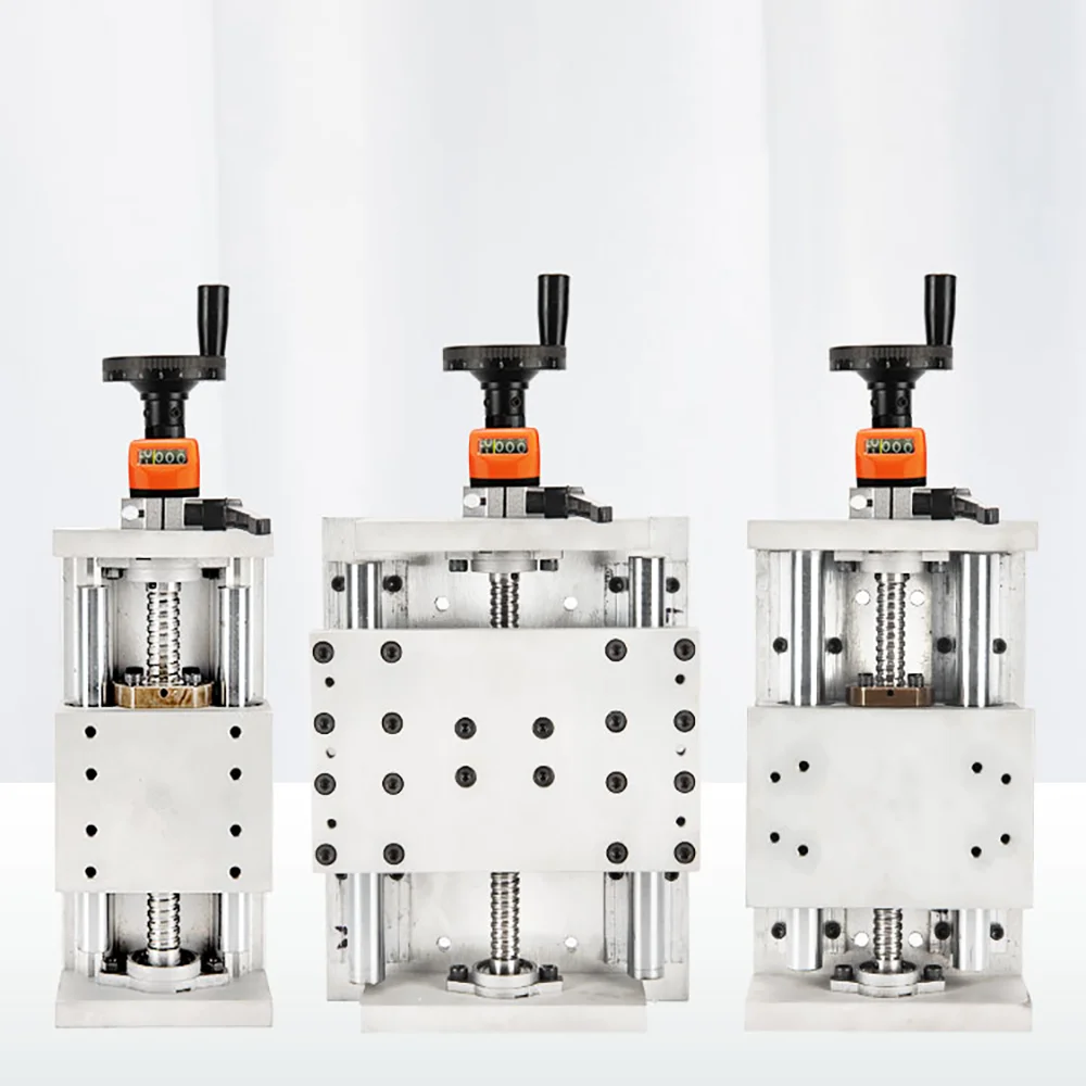 Hand Manual Digital Display Sliding Table Ball Screw Linear Guide Rail ...