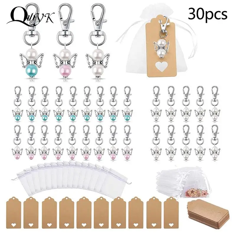 Keychain Angel Wedding Gift | Angel Wing Keychain Party | Fashion ...