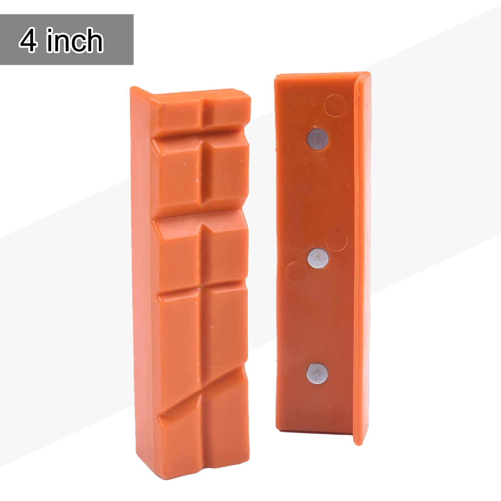 Vise Grips 2Pc 4/5/6 Inch Magnetic Soft Pad Jaw Rubber For Metal Vise ...