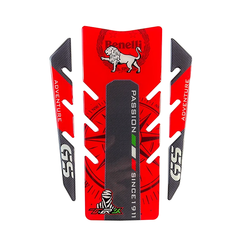 Benelli TRK 502 Motosiklet Aksesuarları için Yakıt Deposu Pad Decal Sticker