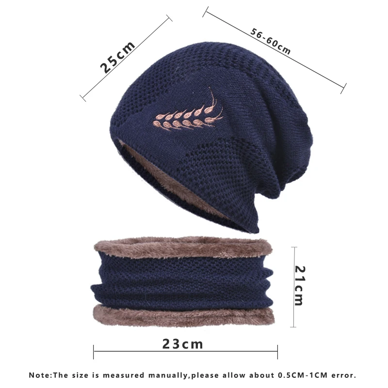 Blue Winter Hats For Men