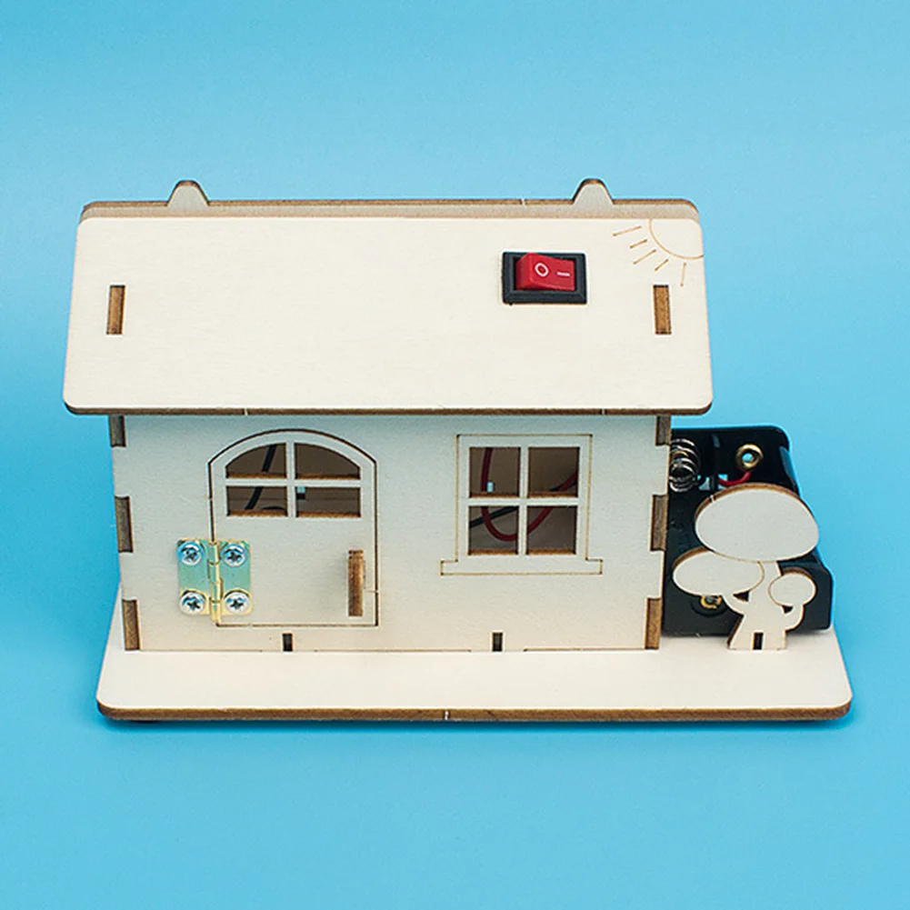 Science-Invention-Experiment-Material-Kids-Toys-Wooden-Puzzle-Cabin ...