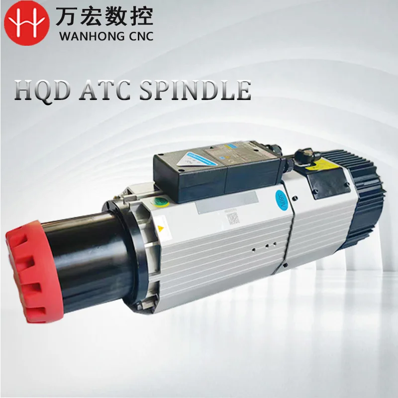 High Performance HQD Long Nose ATC CNC Spindle 9KW 220V/380V ISO30 ...