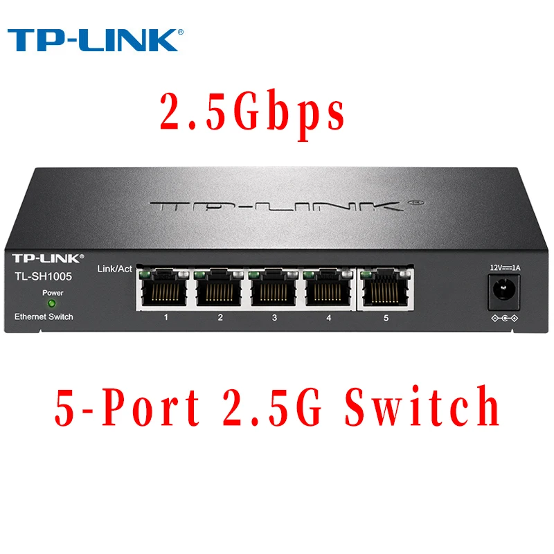 TP-LINK-Ethernet Plug and Play, 2.5G Switch, 2500mbps, 2.5gb, 2.5gb, 2. ...